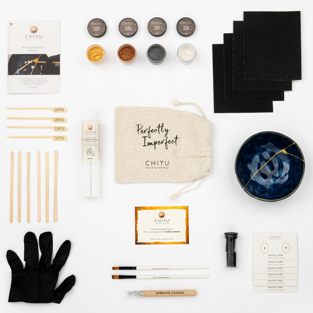 Kintsugi Repair Kit: Deluxe Box – CHIYU KINTSUGI